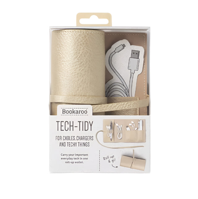 If Bookaroo Travel Tech Tidy Kablo Düzenleyici Gold Kablo Düzenleyici – Milagron