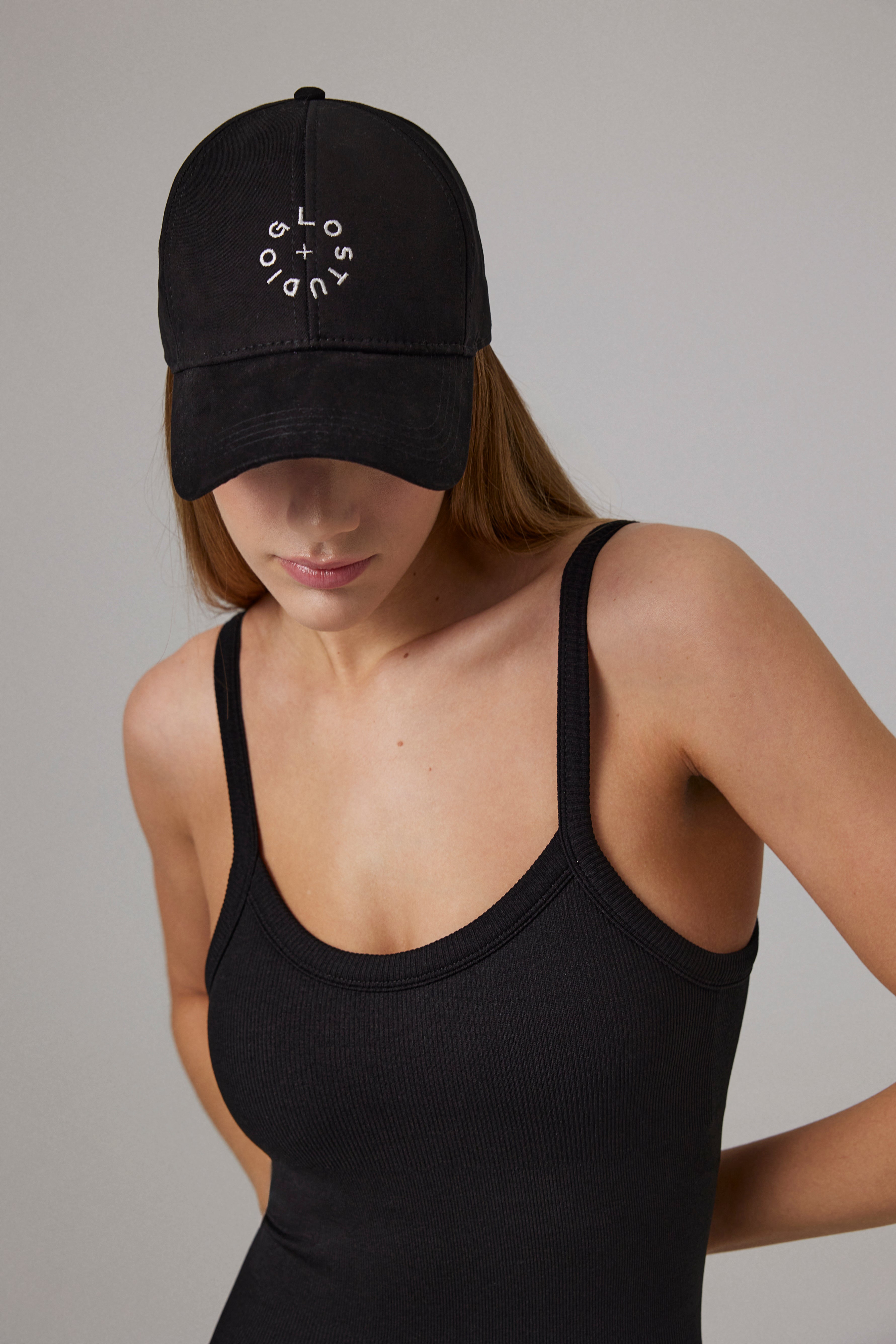 Glo Studio Circle Cap Siyah Şapka | Milagron