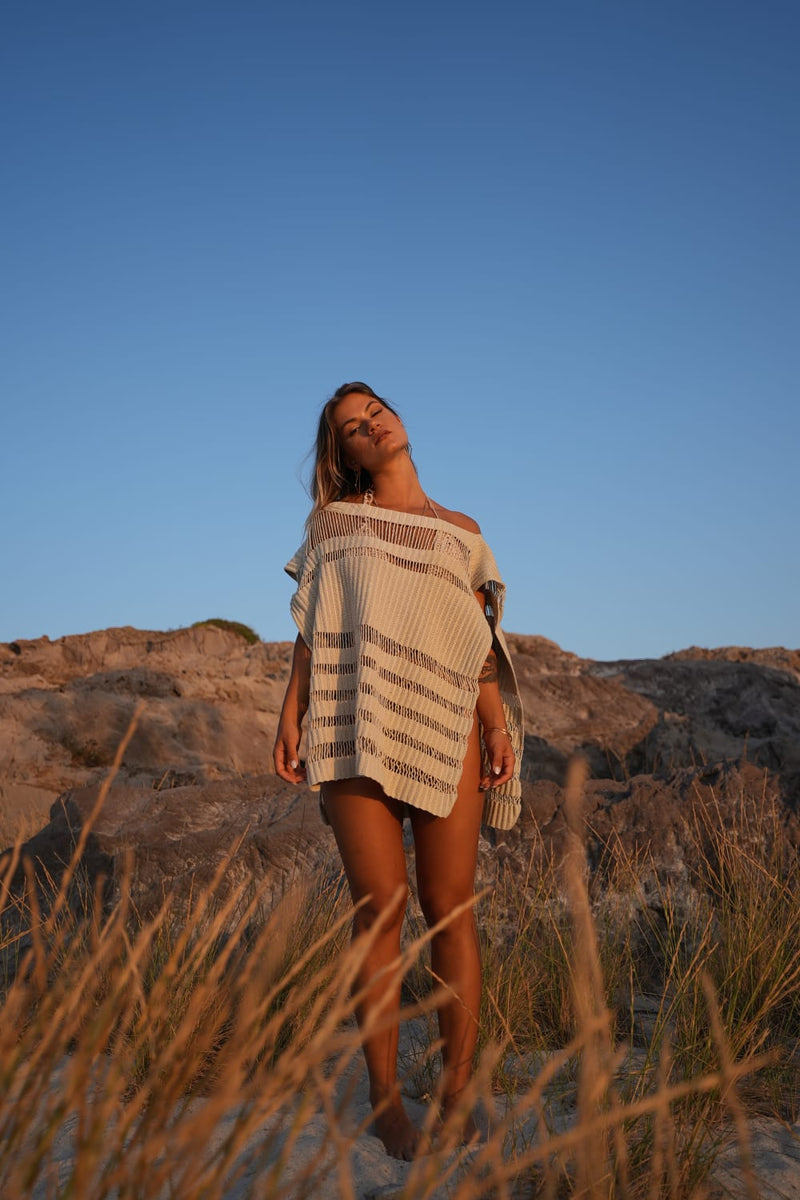 Koi People Peru Pareo / El Örgüsü Pareo Bikini & Mayo | Milagron