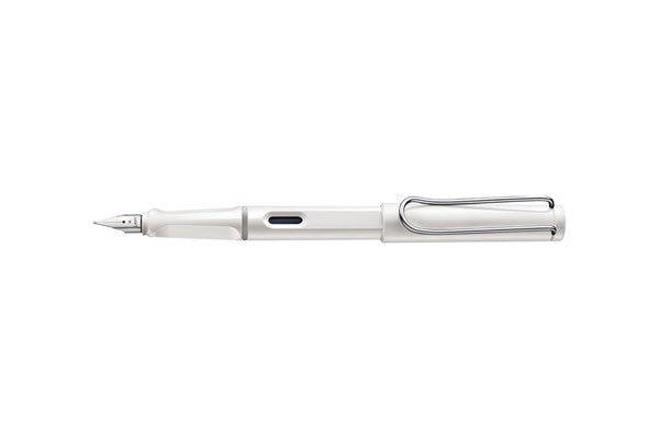 Lamy Safari Dolma Kalem Metal Klips B Uç Beyaz Dolma Kalem | Milagron