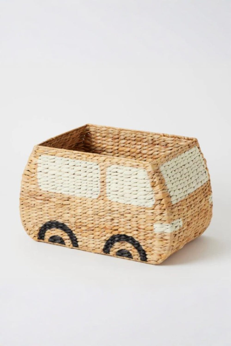 Zoa Collection Otobüs Rattan Oyuncak Sepeti Sepet | Milagron